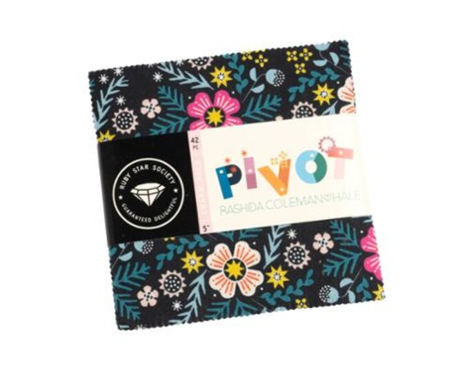 Pivot Charm Pack - Rashida Coleman Hale - Ruby Star Society - Moda - 42 ...