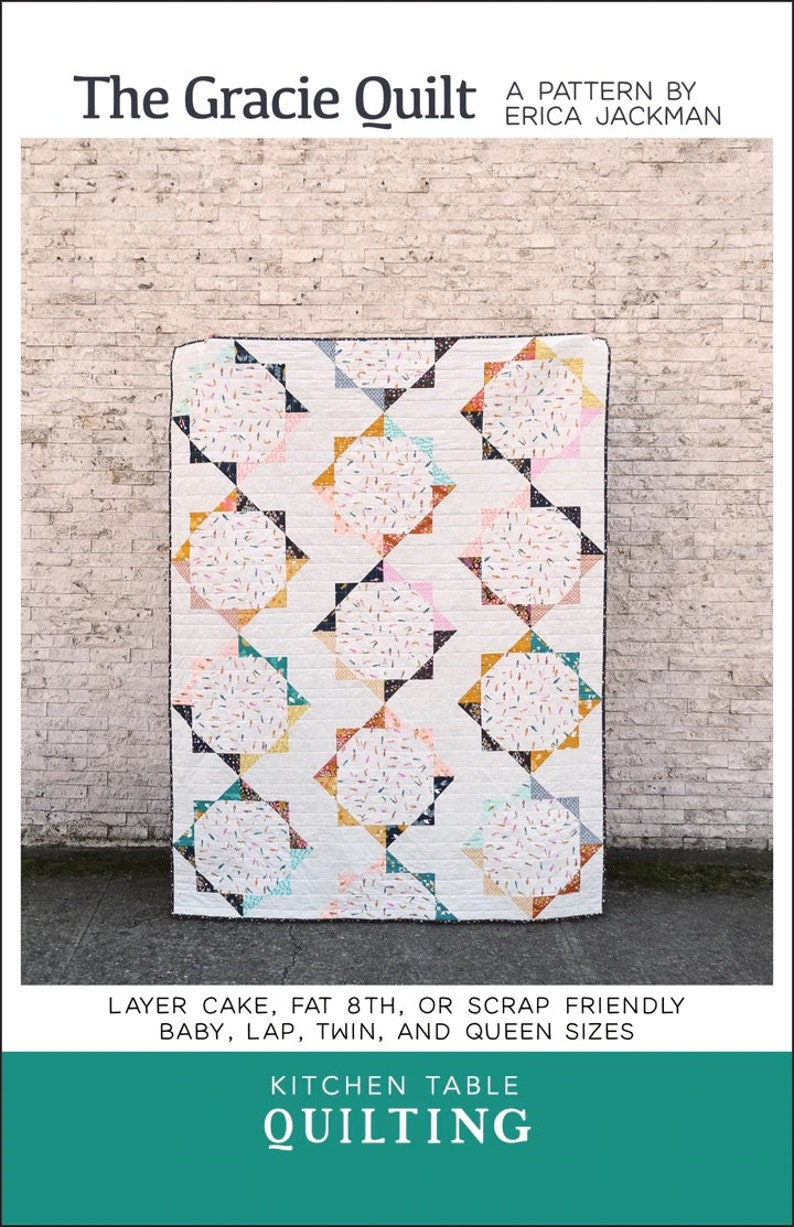The Gracie Quilt Pattern Paper Pattern Kitchen Table - Etsy