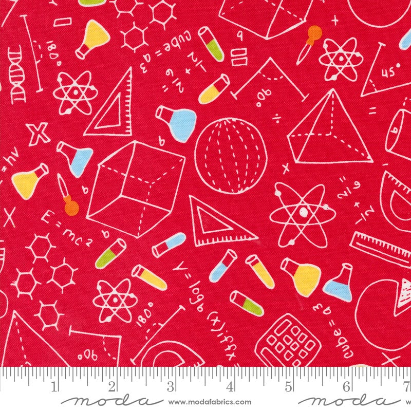 Math Fabric - Etsy