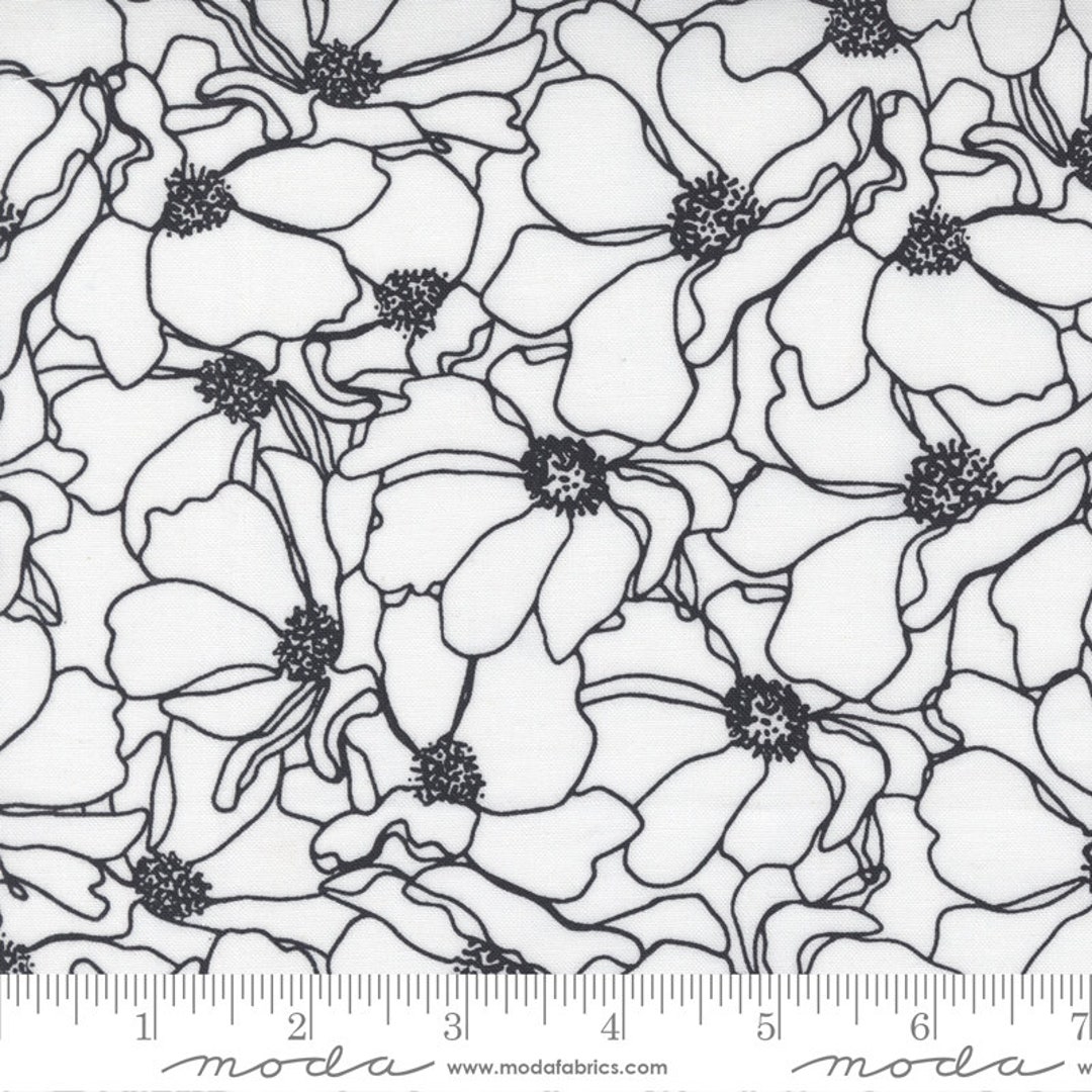 Create Packed Flowers Alli K Design Moda Fabrics 3 Color Options 100% ...