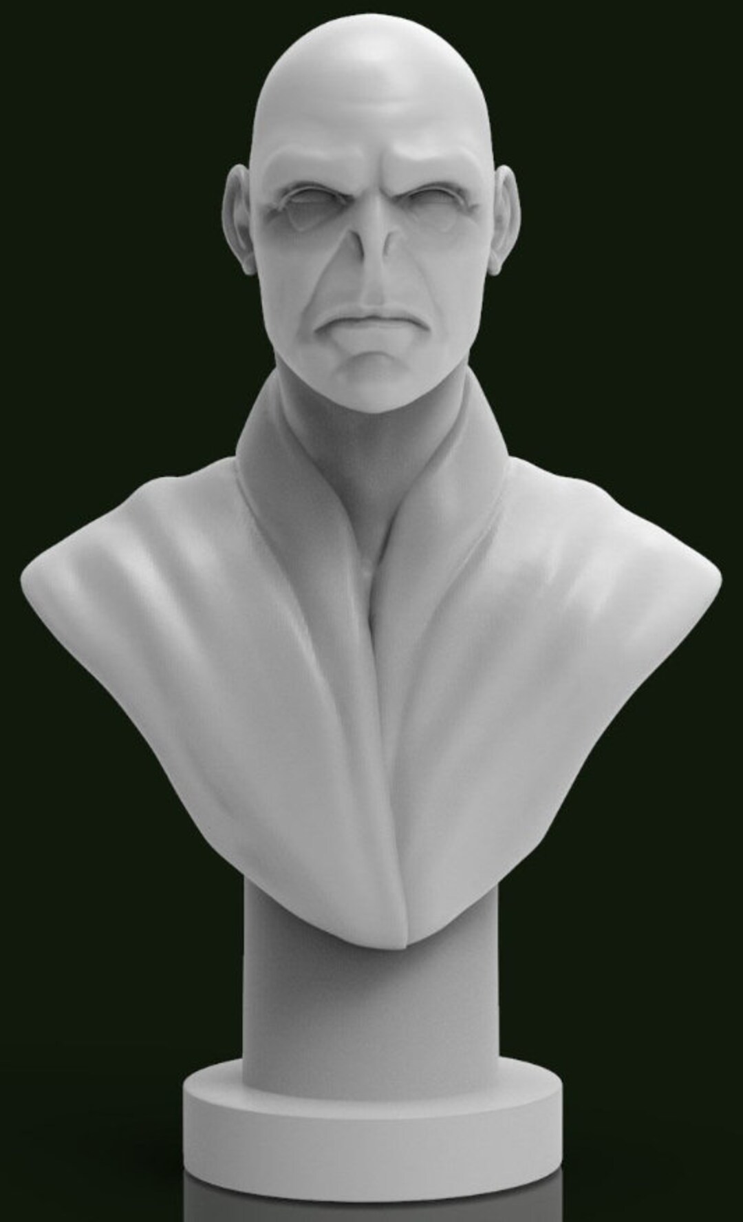 Transformative Fan Art Voldemort Bust: Stls Ready for Printing - Etsy