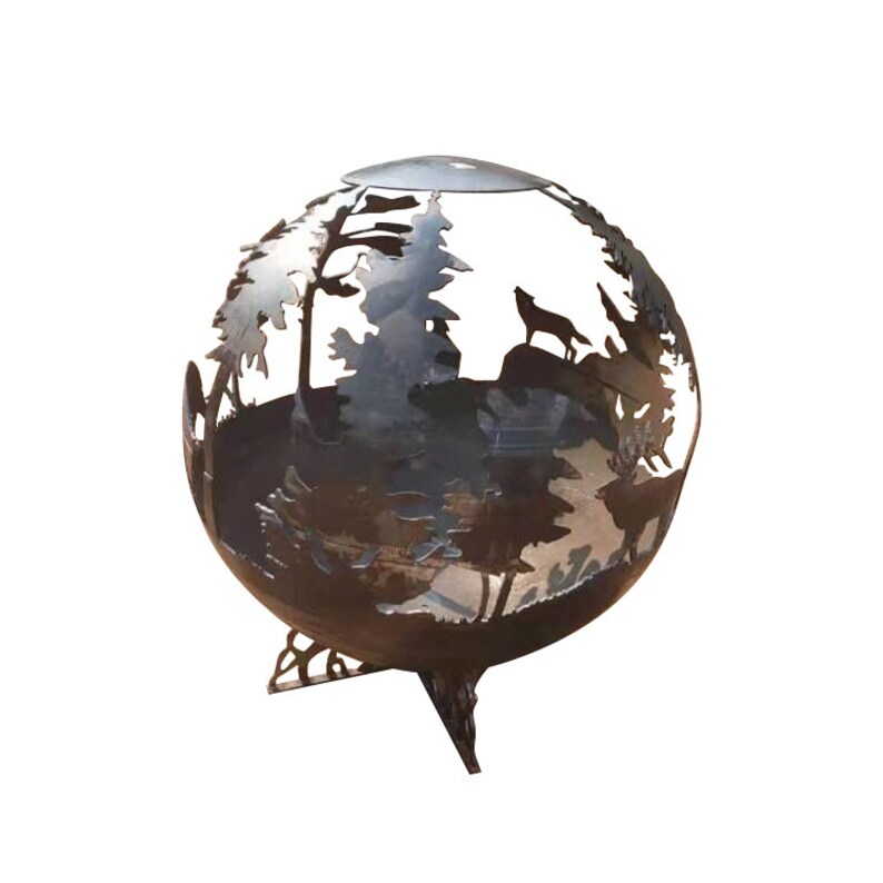 Fireball Pit Sphere for Outdoor Backyard Garden Patio. - Etsy