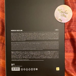 BTS Membership Merch Box #8 Sealed Set - Etsy