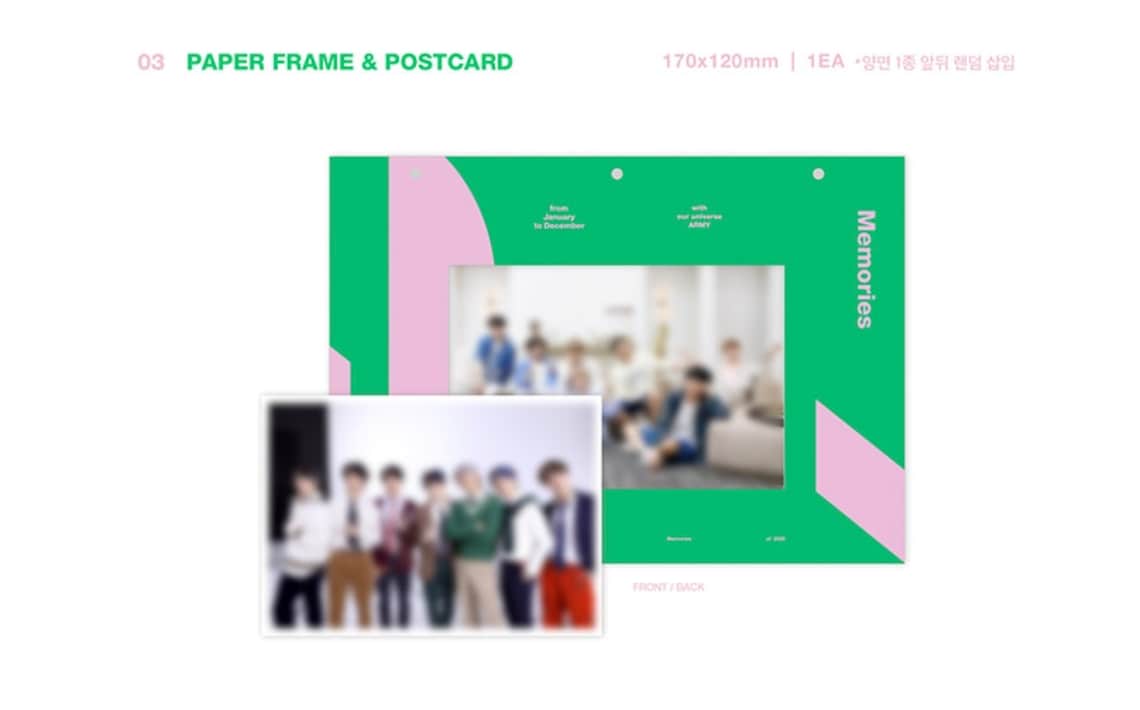 BTS Memories of 2020 DVD Full Sealed Set - Etsy