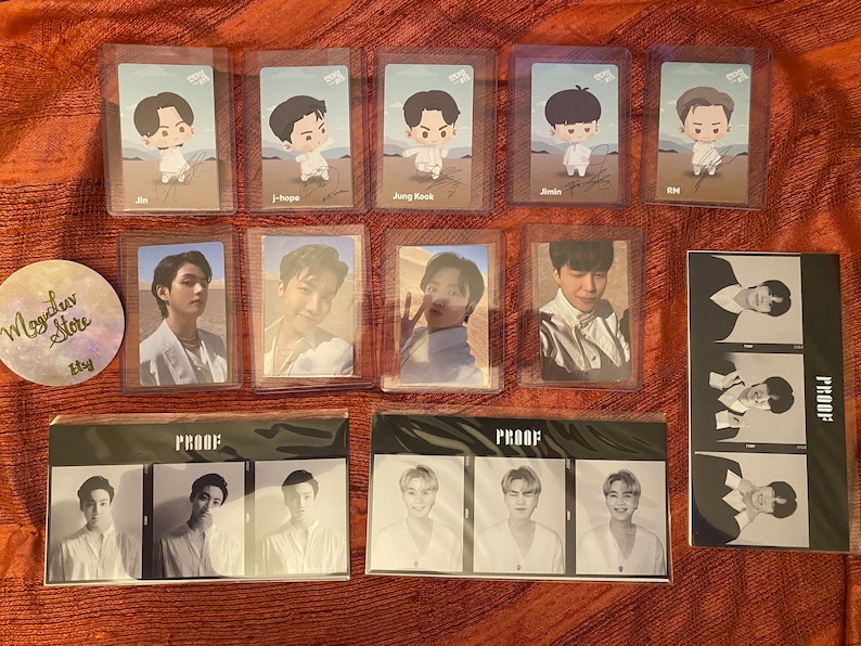 BTS Proof Album Official Weverse POB Pre Order Benefits - Etsy