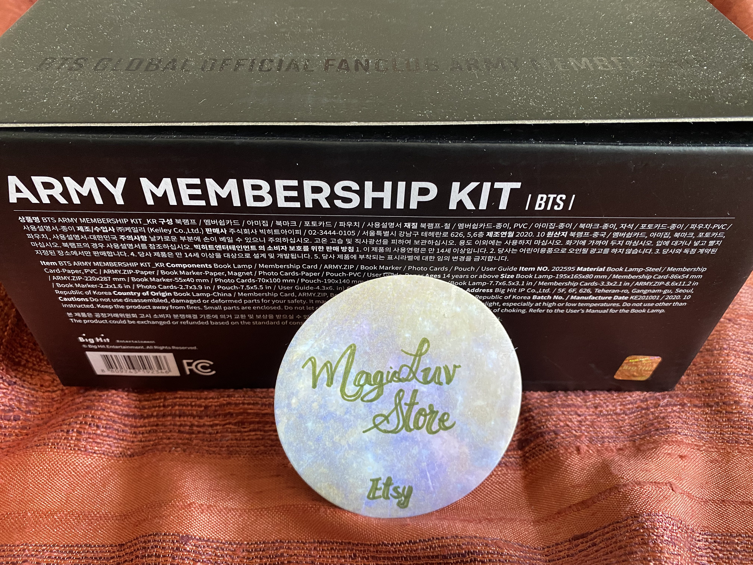 BTS 7th Membership Kit Full Set All Inclusions Brand New - Etsy