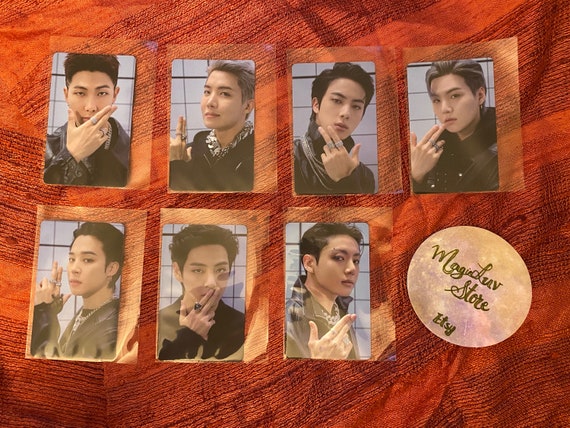 BTS Proof Standard Official Photocards choose Member Pc - Etsy