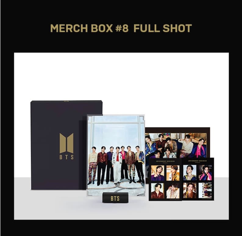 BTS Membership Merch Box #8 Sealed Set - Etsy