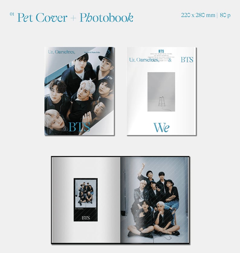 Special 8 Photo Folio US Ourselves and BTS 'WE' - Etsy