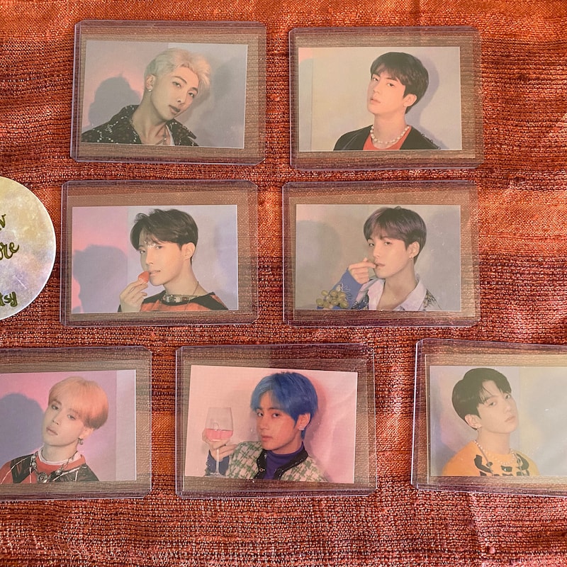 Bts Official Photocards - Etsy