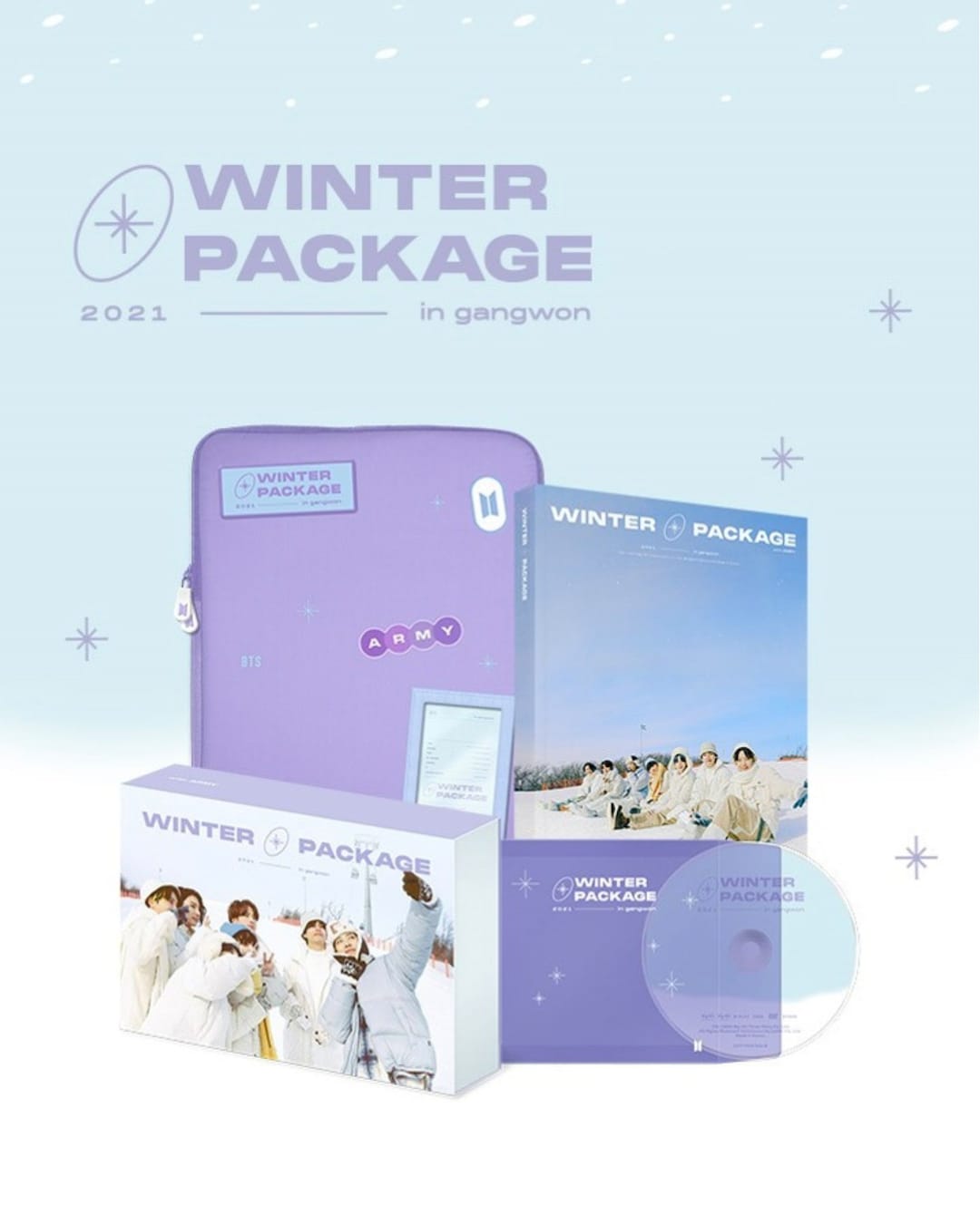 BTS 2021 Winter Package - New & Sealed - US Shipping Only - Etsy