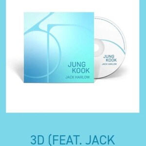 BTS Jungkook 3D Official CD Single - New & Factory Sealed - Etsy