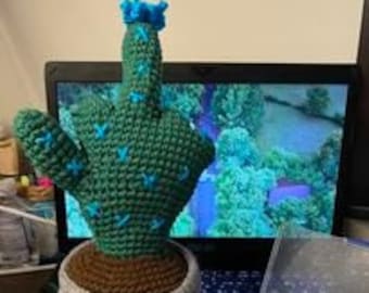 Cactus Middle Finger - Etsy
