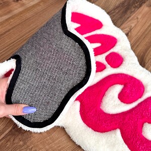 Customizable Premium Hand-tufted Rug Personalized Name & Design ...