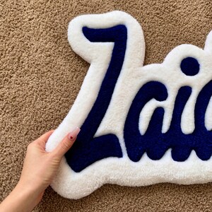 Customizable Premium Hand-tufted Rug Personalized Name & Design ...