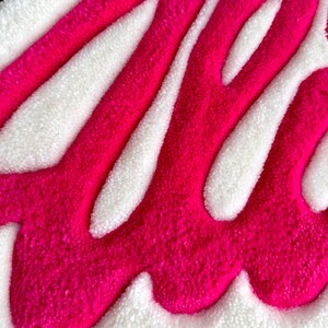 Customizable Premium Hand-tufted Rug Personalized Name & Design ...