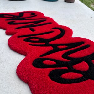 Customizable Premium Hand-tufted Rug Personalized Name & Design ...