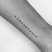 Perspective Temporary Tattoo set of 3 - Etsy