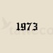 Gothic 1973 Birth Year Temporary Tattoo set of 3 - Etsy