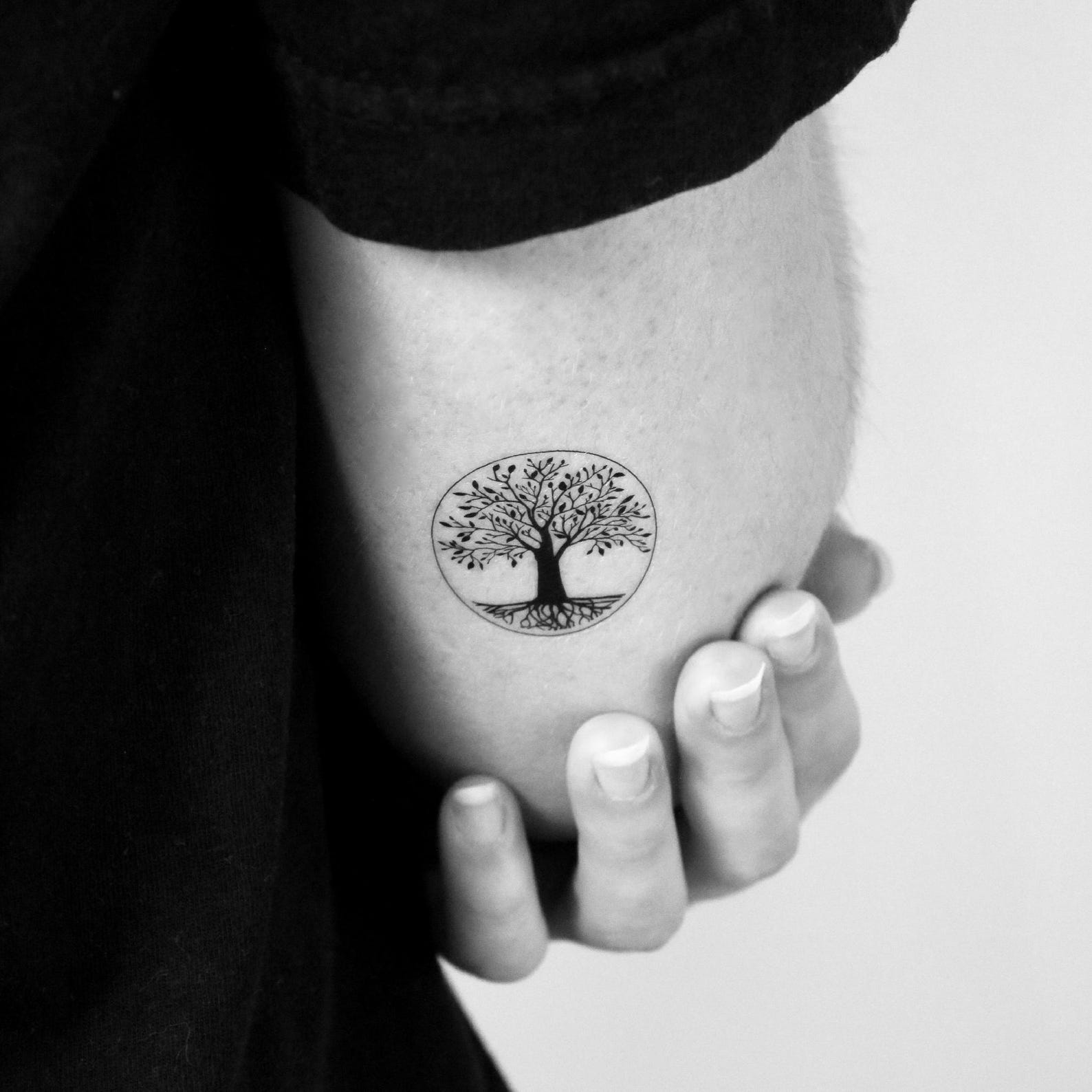 Tree of Life Temporary Tattoo (set of 3) - Etsy