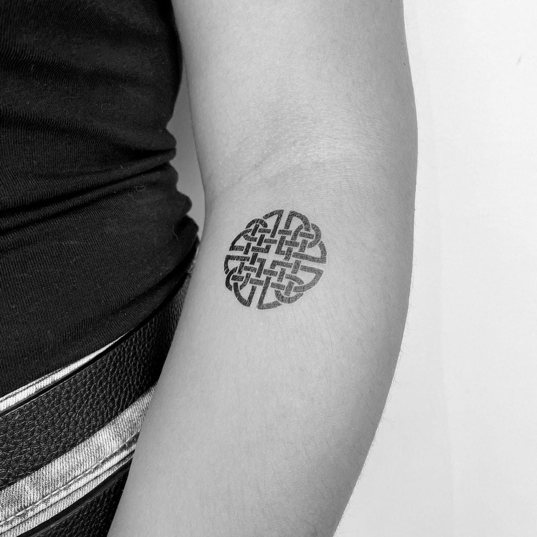Dara Knot Temporary Tattoo (set of 3) - Etsy