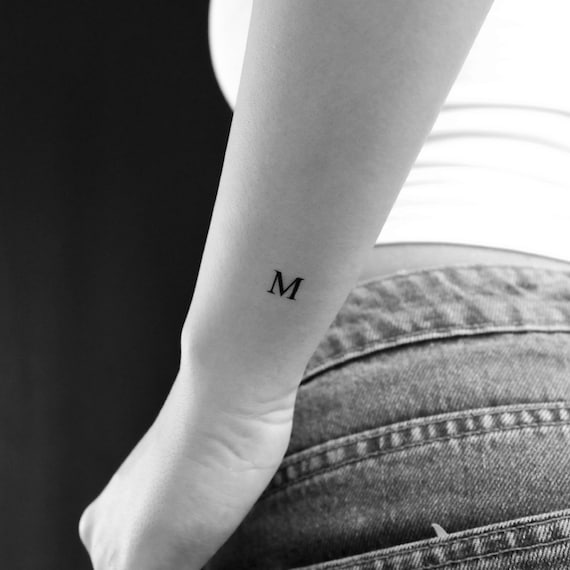 Letter M Tattoos
