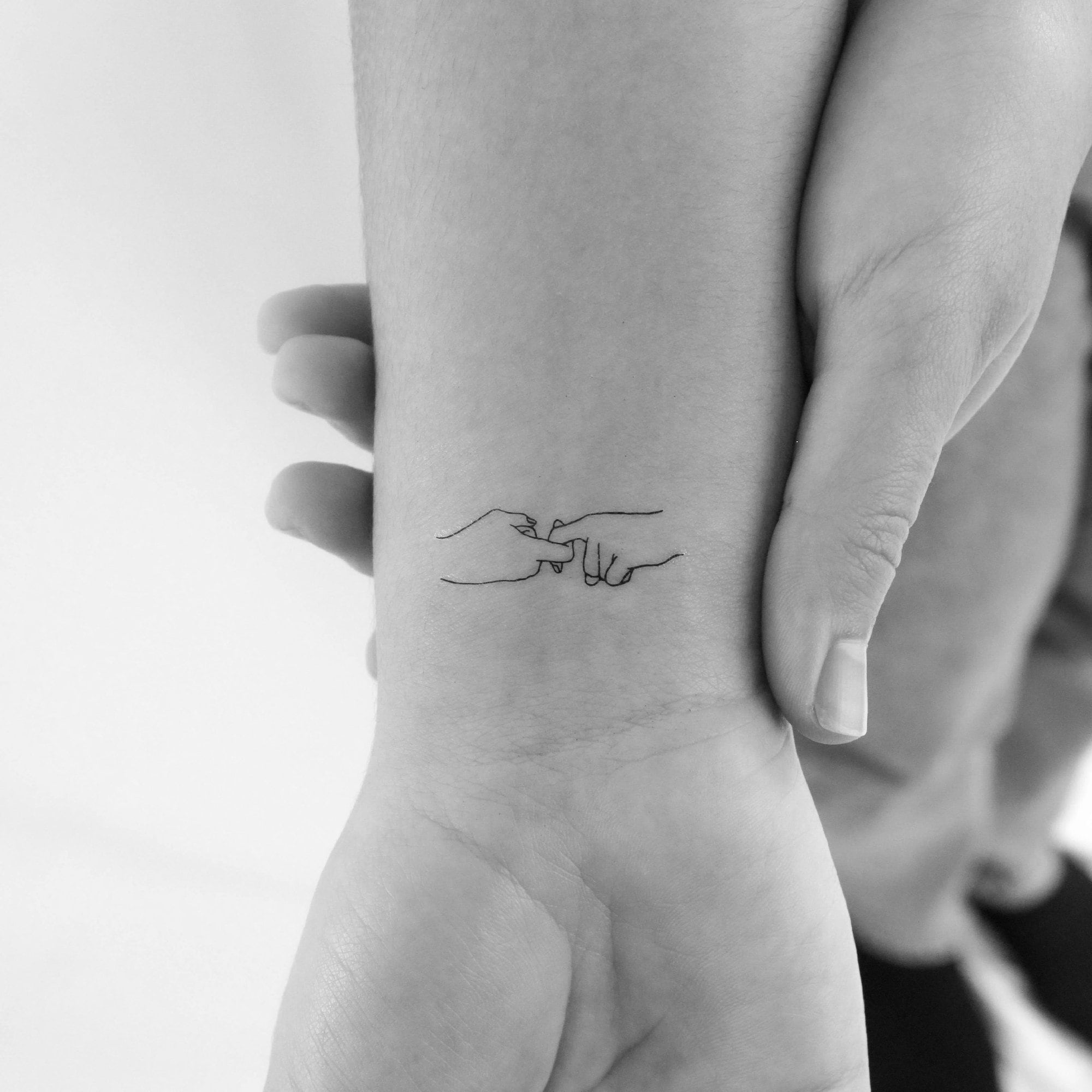 Sign Language Friend Temporary Tattoo (set of 3) - Etsy