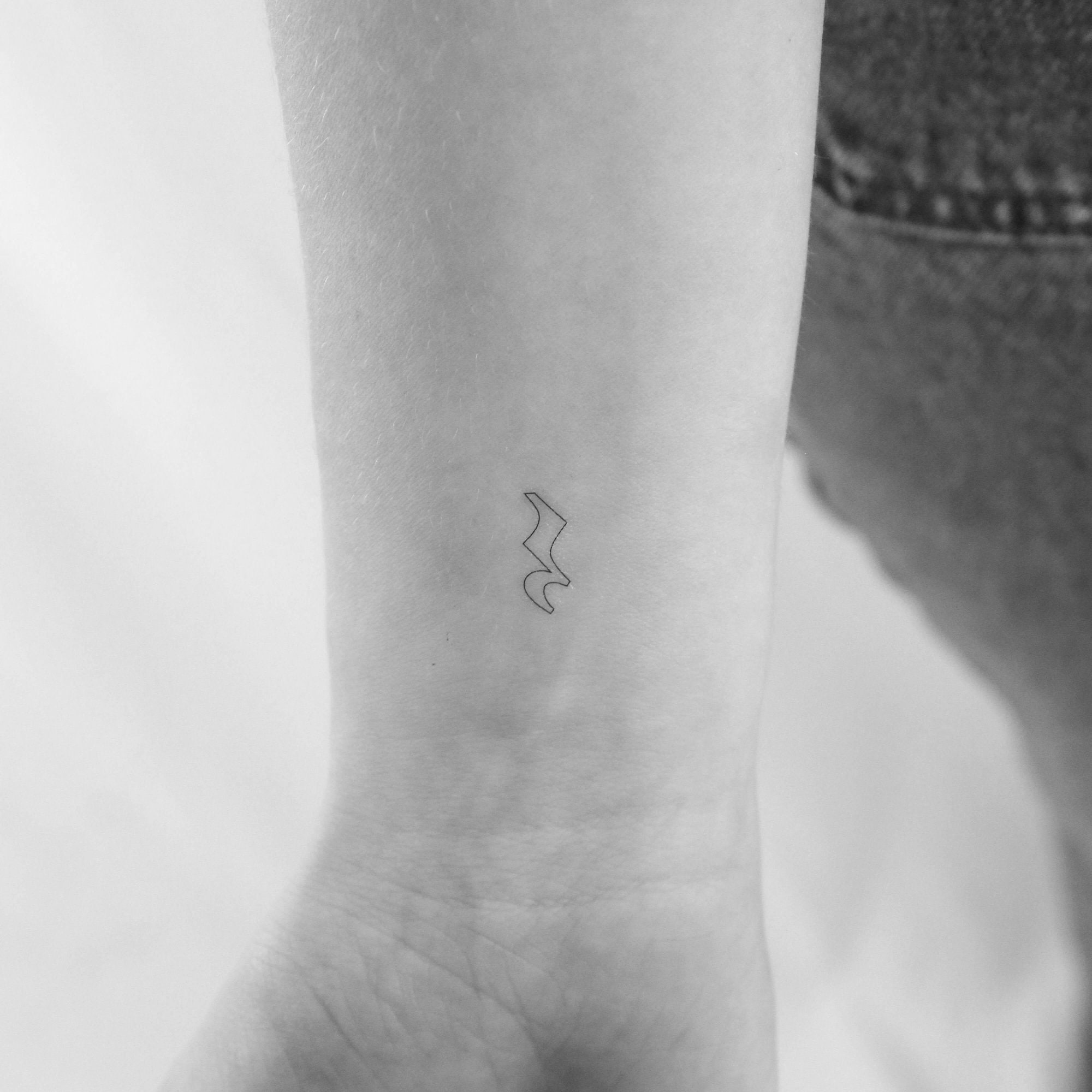 Quarter Note Rest Tattoo