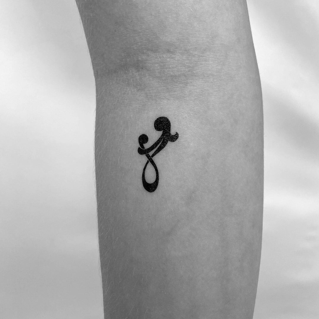 Infinity Mother and Son Symbol Temporary Tattoo (set of 3) - Etsy