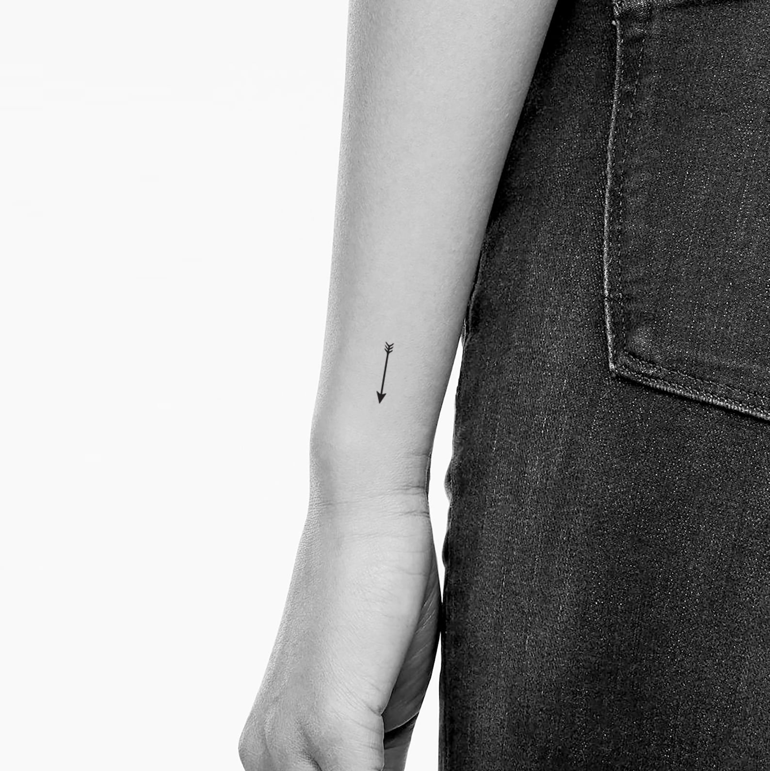 Small Arrow Temporary Tattoo (set of 3) - Etsy