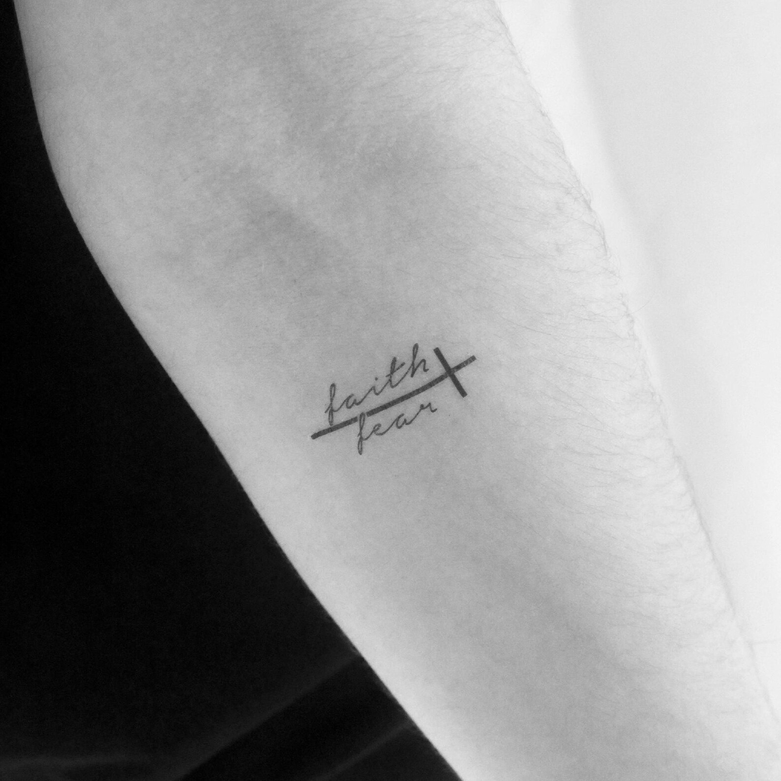 Faith Over Fear Temporary Tattoo (set of 3) - Etsy