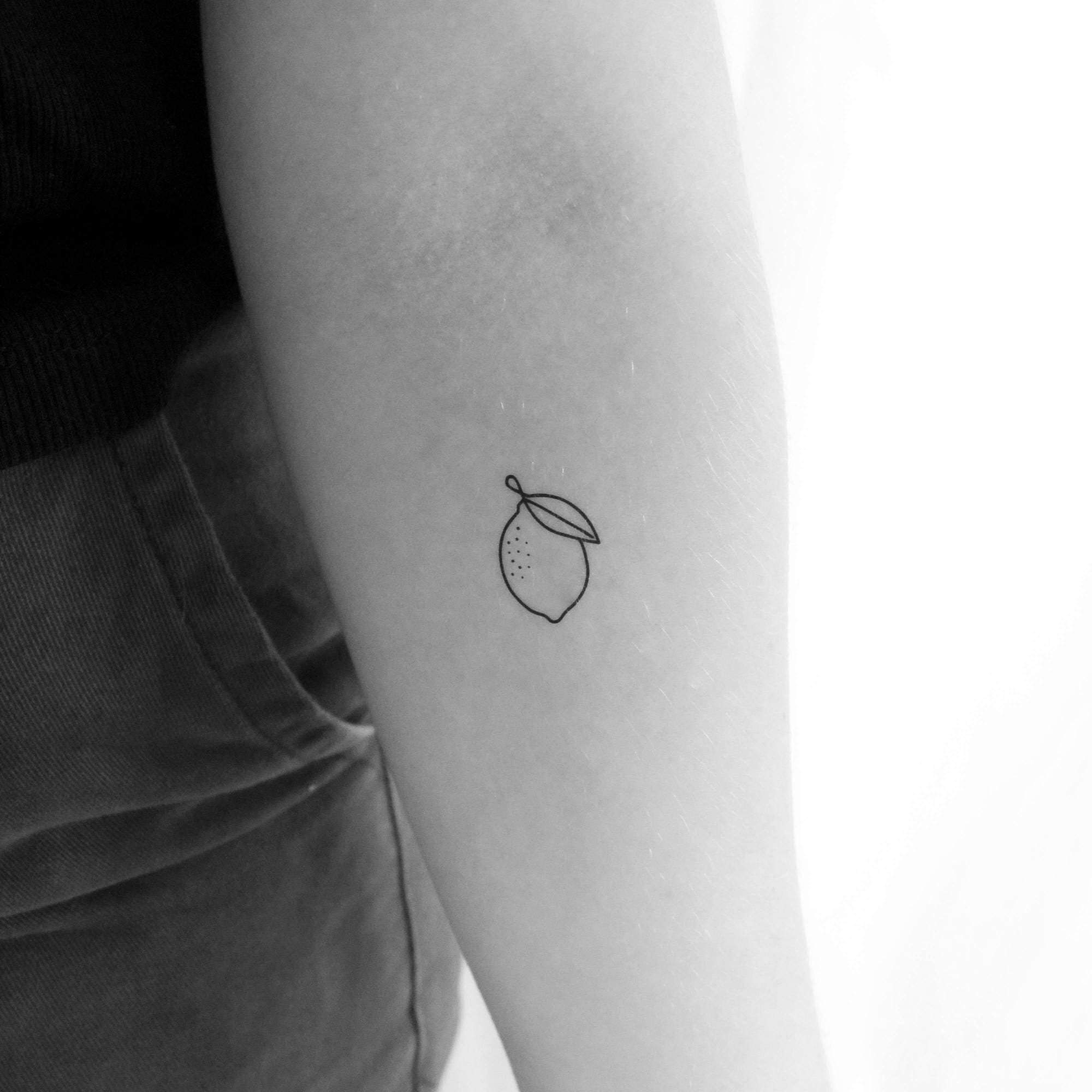 Lemon bomb tattoo - Bronctattooaus.com
