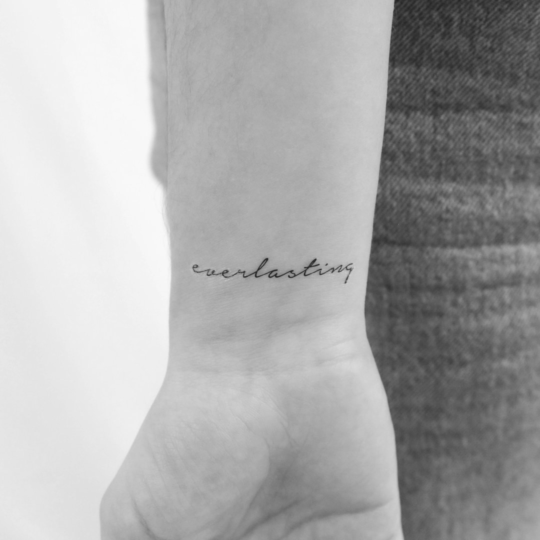 Everlasting Temporary Tattoo (set of 3) - Etsy