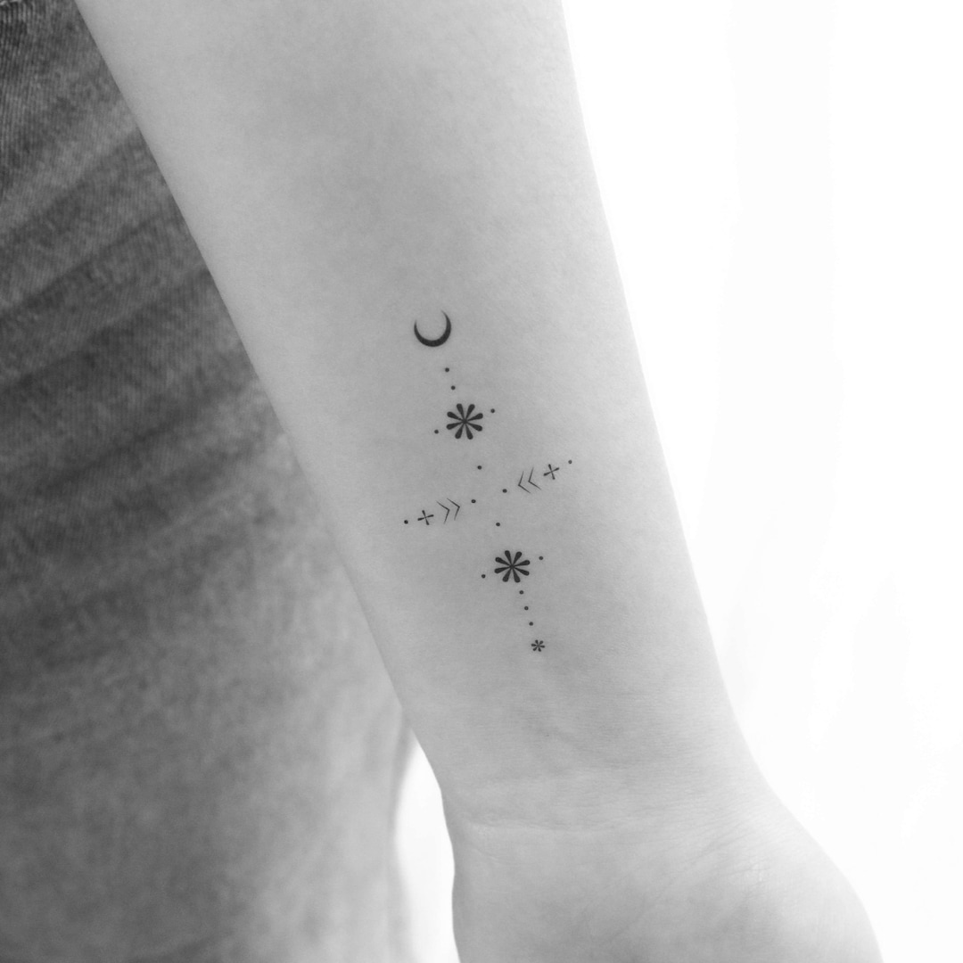 Ornamental Wrist Temporary Tattoo (set of 3) - Etsy