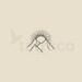 Mountain Sunrise Temporary Tattoo set of 3 - Etsy