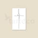 Fé Cross Temporary Tattoo (set of 3) - Etsy