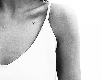 Handwritten Lowercase B Letter Temporary Tattoo set of 3 - Etsy