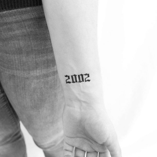 2002 Tattoo (You'll Enjoy) - Etsy