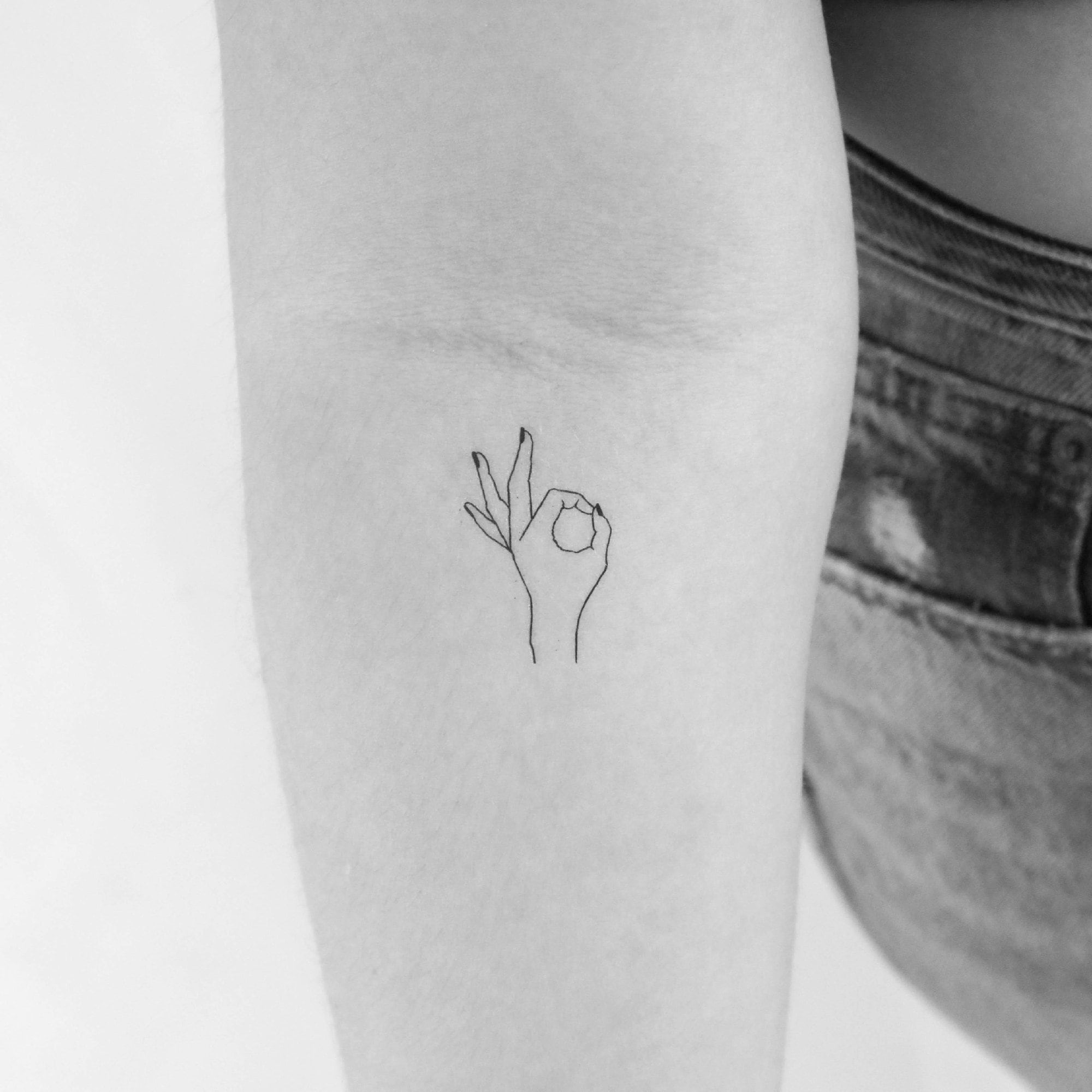 Ok symbol tattoo - Bronctattooaus.com