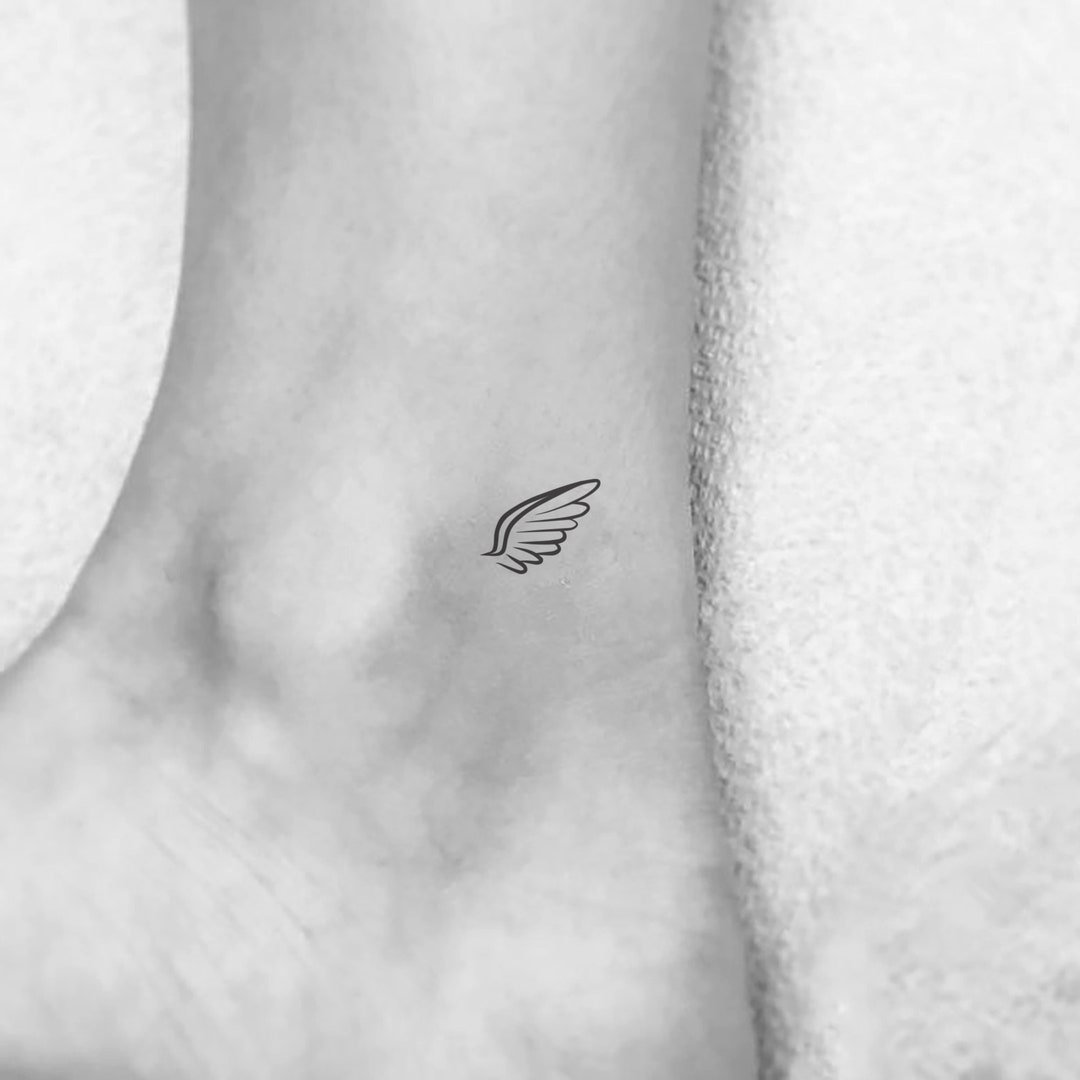 Matching Wing Couple Temporary Tattoo (set of 3+3) - Etsy