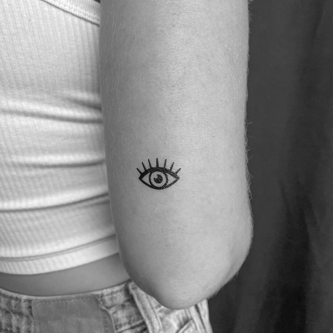 Eye Temporary Tattoo (set of 3) - Etsy