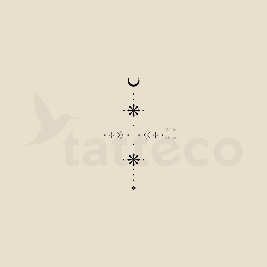 Ornamental Wrist Temporary Tattoo set of 3 - Etsy