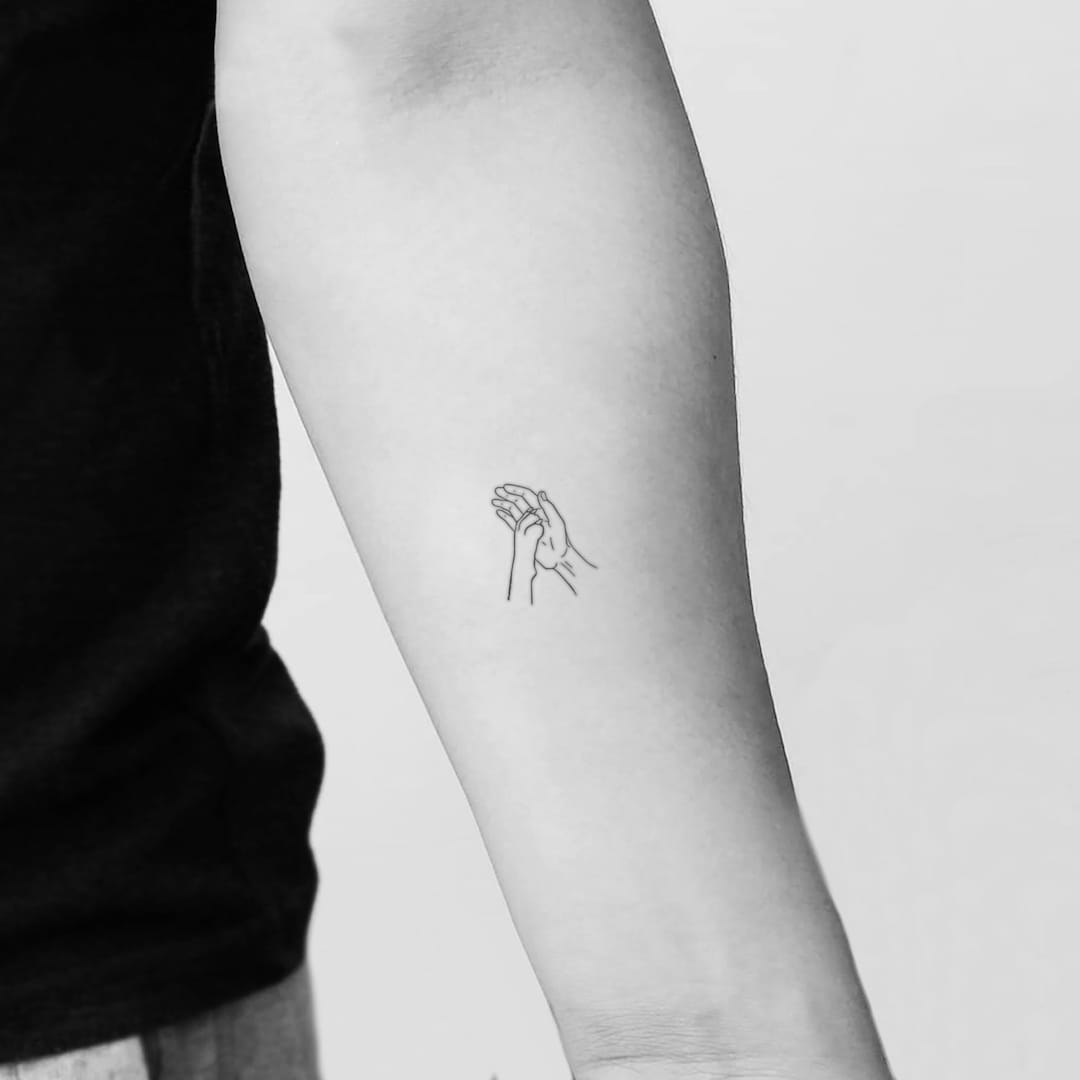 Paw High-five Temporary Tattoo (set of 3) - Etsy