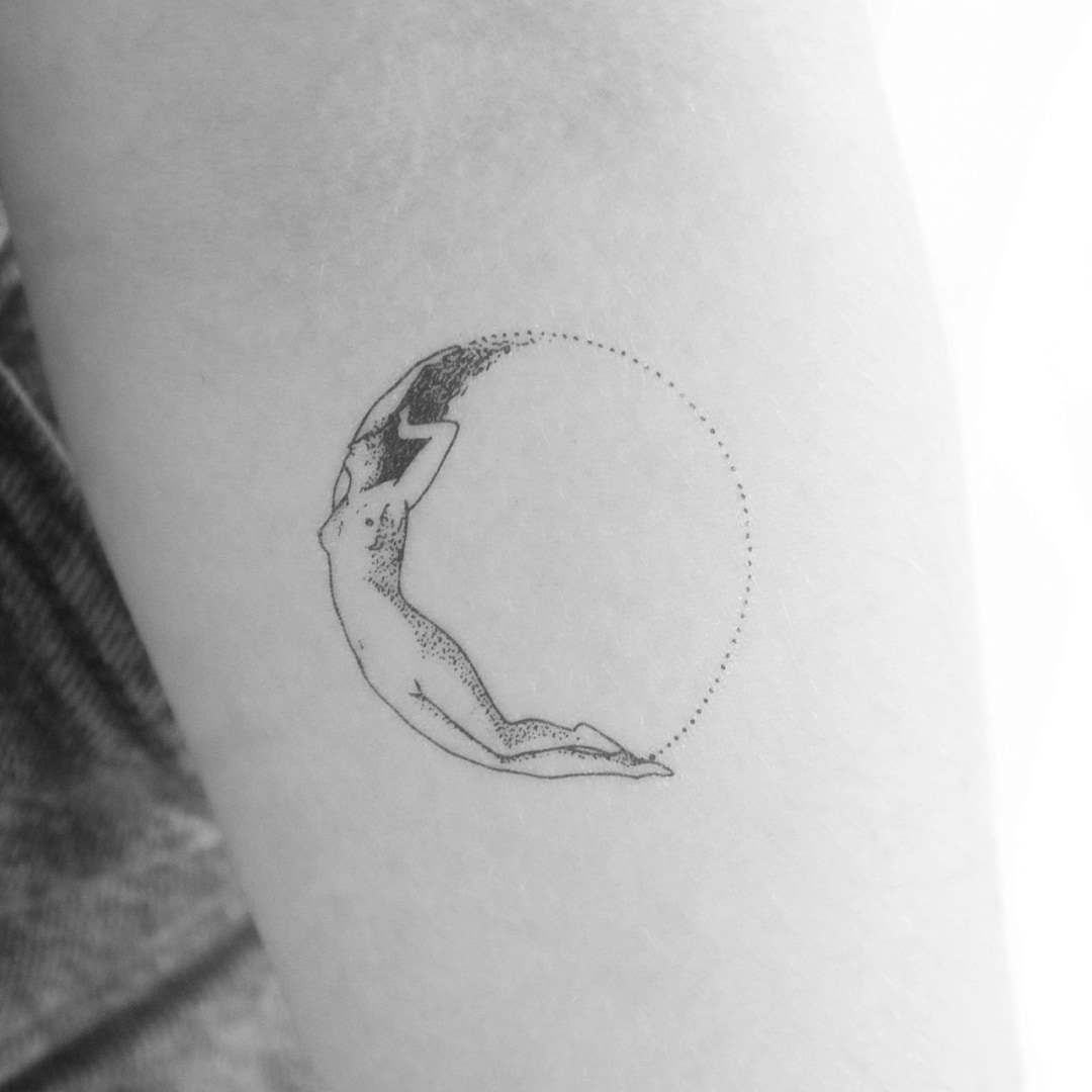 Selene Temporary Tattoo (set of 3) - Etsy