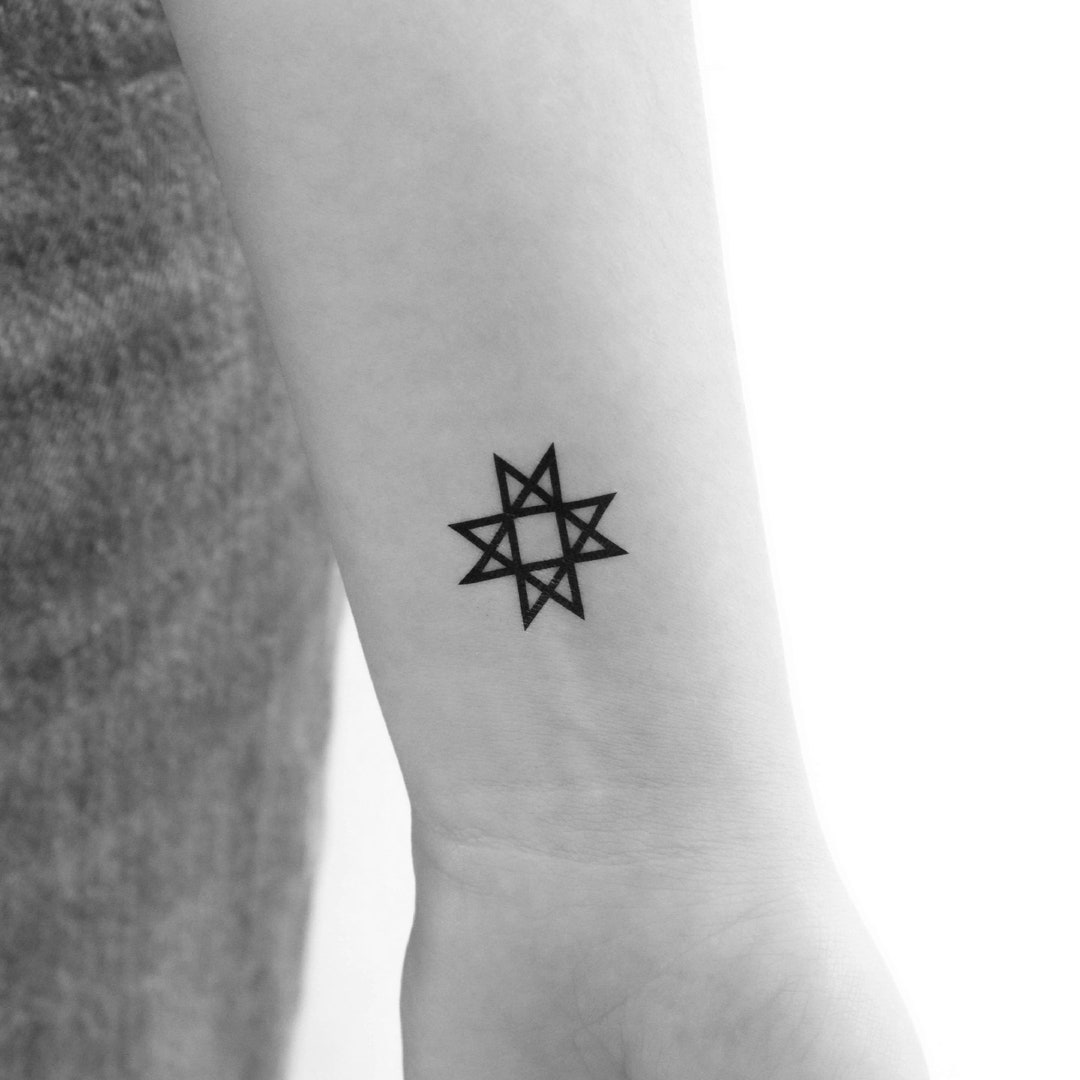 Auseklis Temporary Tattoo (set of 3) - Etsy