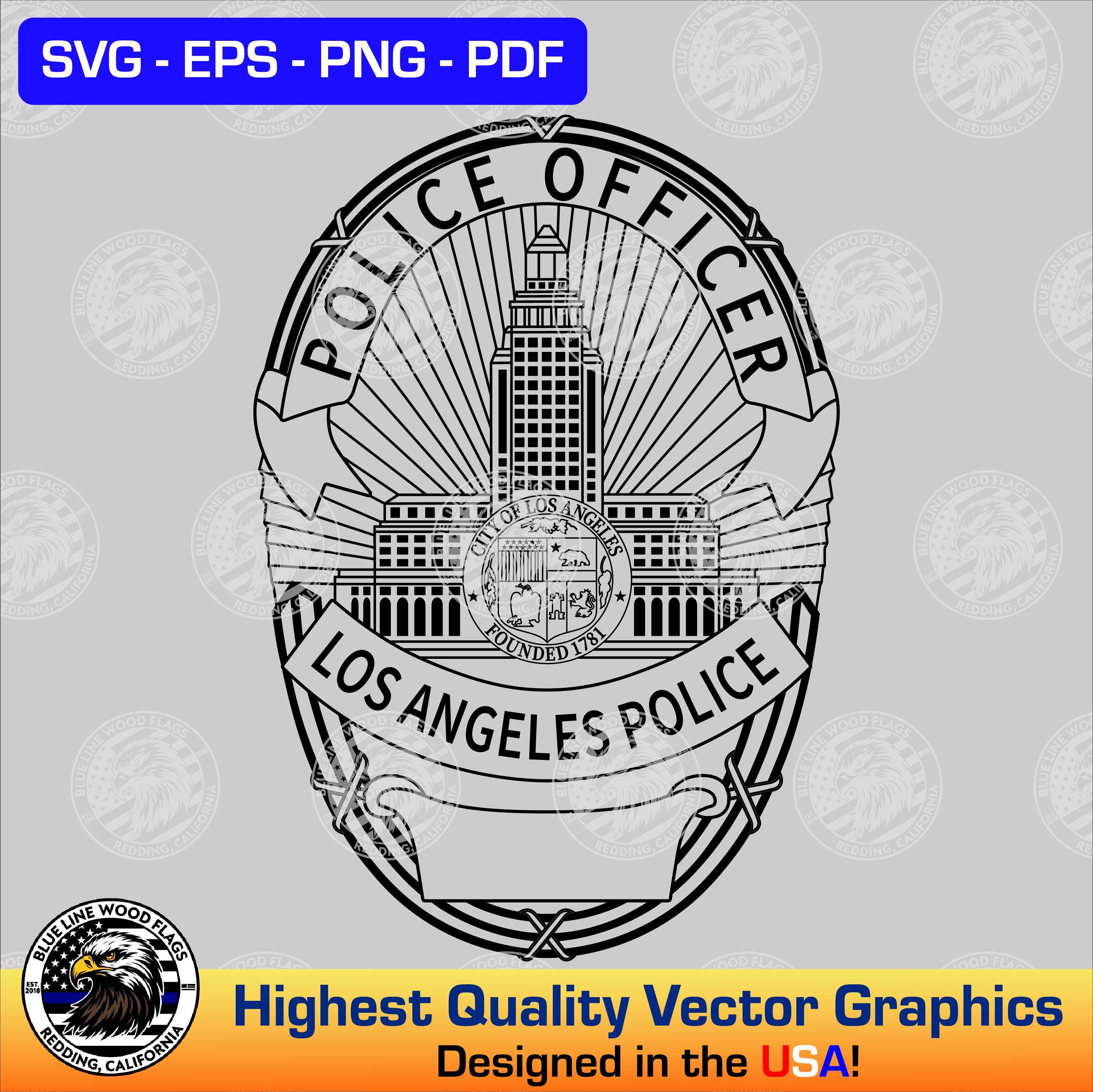 Los Angeles Police Badge
