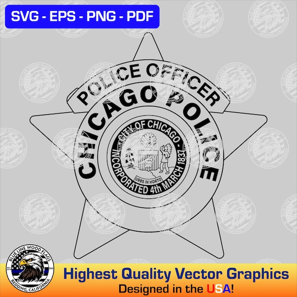 Chicago Police - Etsy