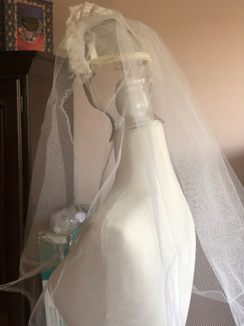 Vintage '60s Girls Veil/first Communion Girl Bridal Veil - Etsy
