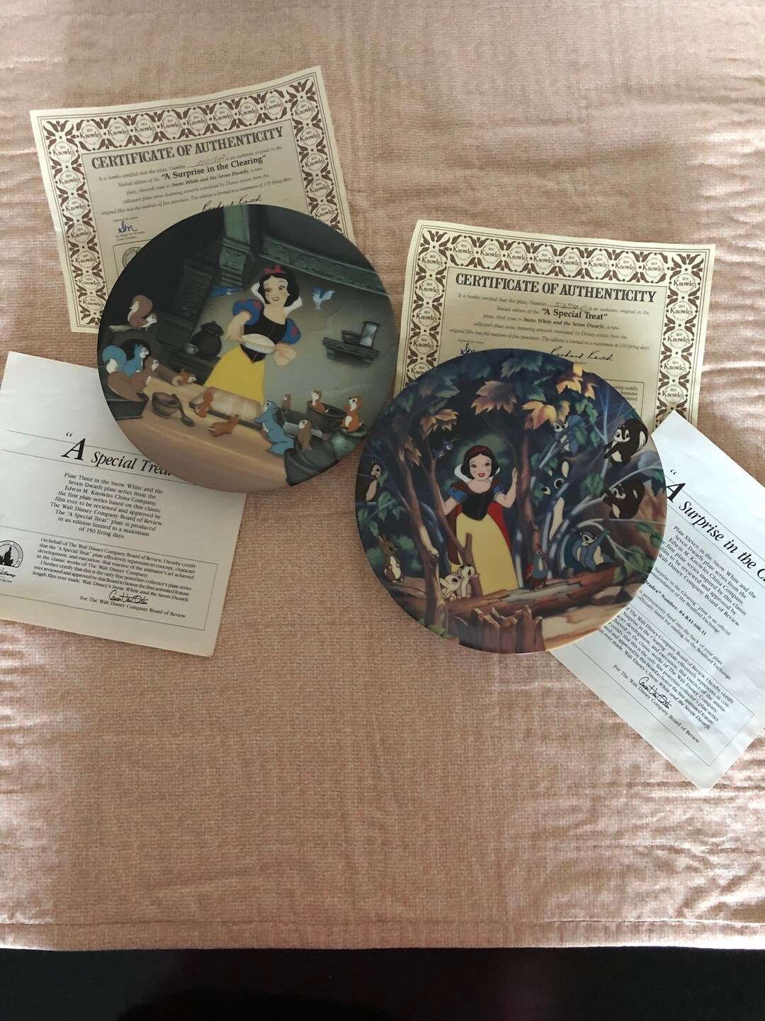 Disney/knowles Snow White Collectible Plates: a Surprise in the ...