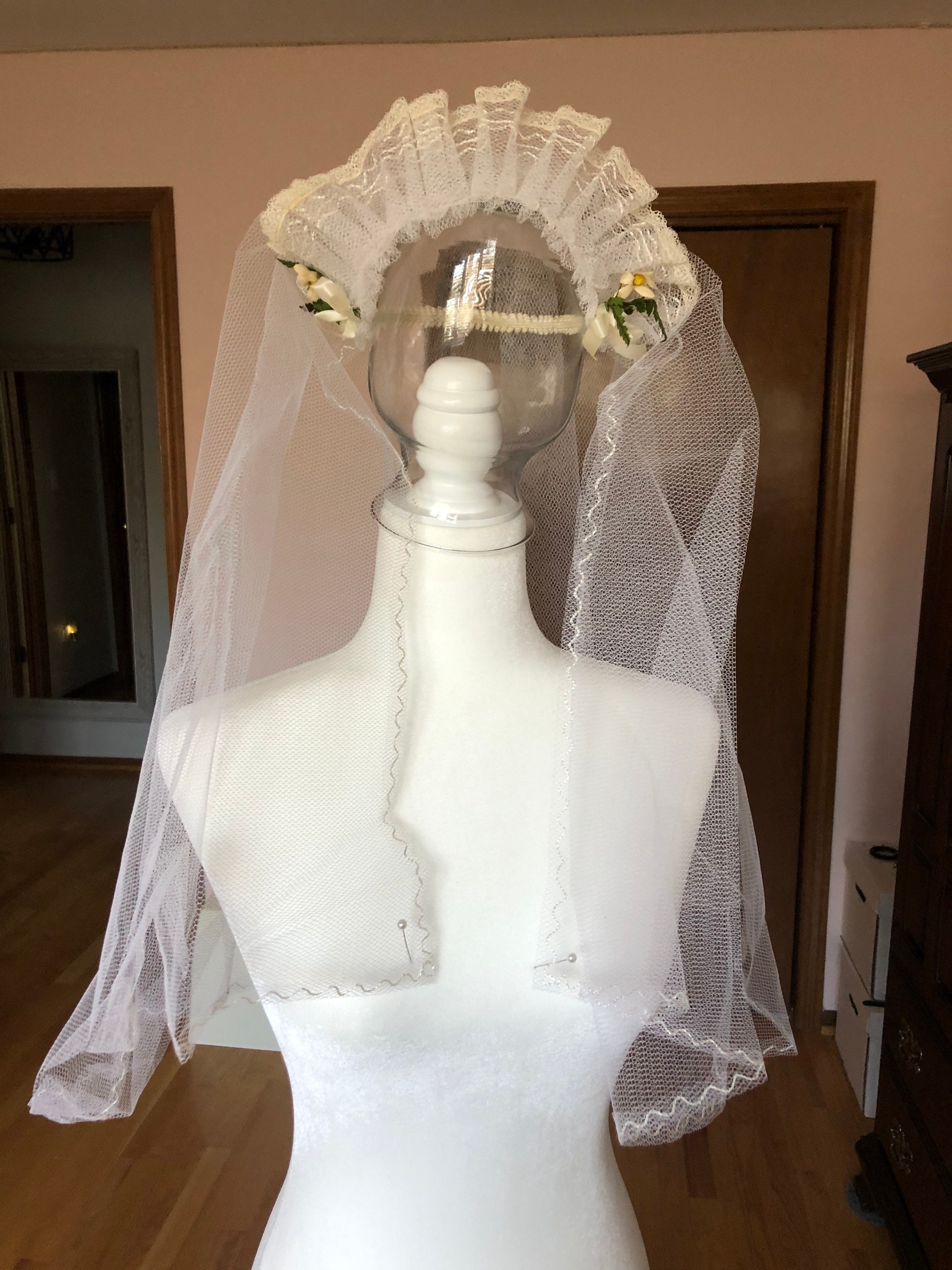 Vintage '60s Girls Veil/first Communion Girl Bridal Veil - Etsy